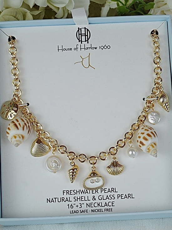 House of Harlow 1960 | Jewelry | House Of Harlow Natural Shell ...